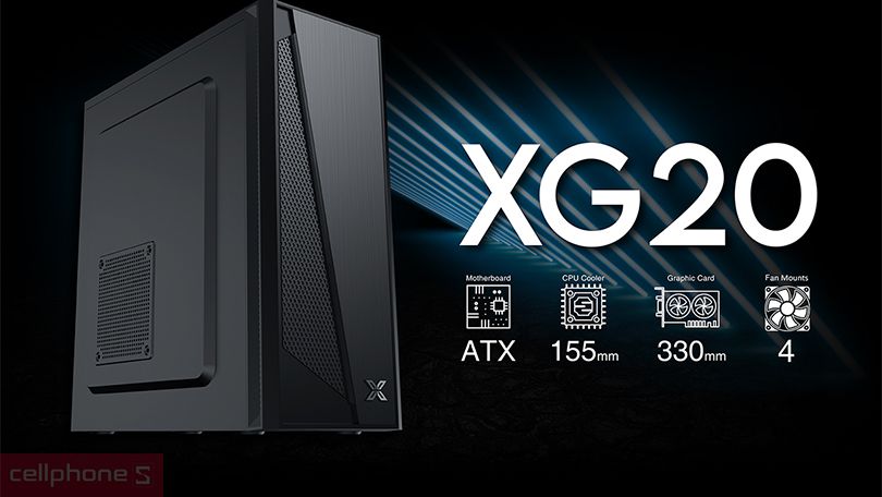 Case máy tính Xigmatek XG-20 | Giá rẻ