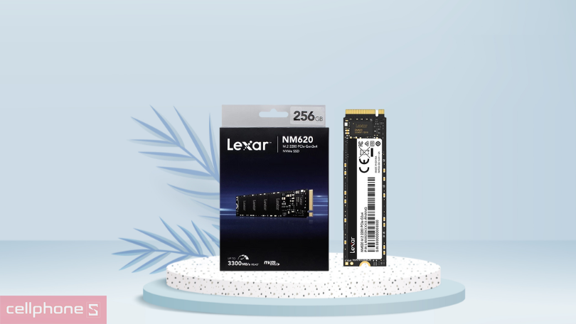 Ổ cứng SSD Lexar NM620 256GB M2 2280 NVME PCIE GEN 3X4 | Giá rẻ