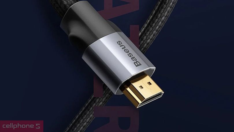 Cáp HDMI to HDMI Baseus Enjoyment Series 4K 0.75M | Giá rẻ, trả góp 0%
