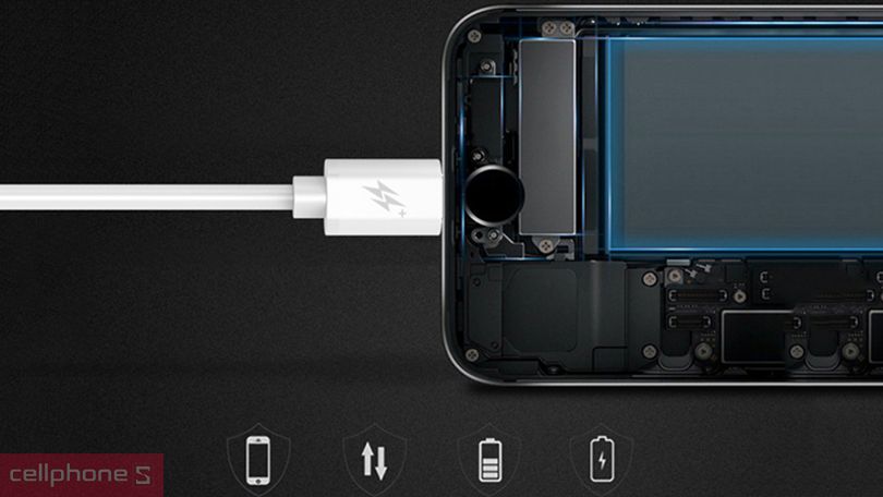 Cáp Golf USB-A to Type-C sạc nhanh 5A 40W 1 mét | Giá rẻ