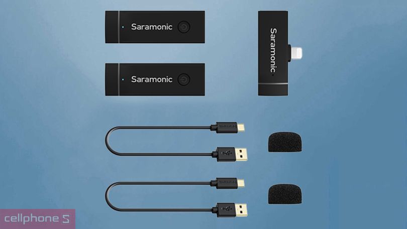 Microphone Saramonic Blink Go D2 Kit iOS | Giá cực tốt