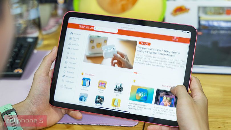 Máy tính bảng iPad 10.9 inch 2022 Wifi + 5G 64GB | Giá rẻ, hỗ trợ trả góp 0%