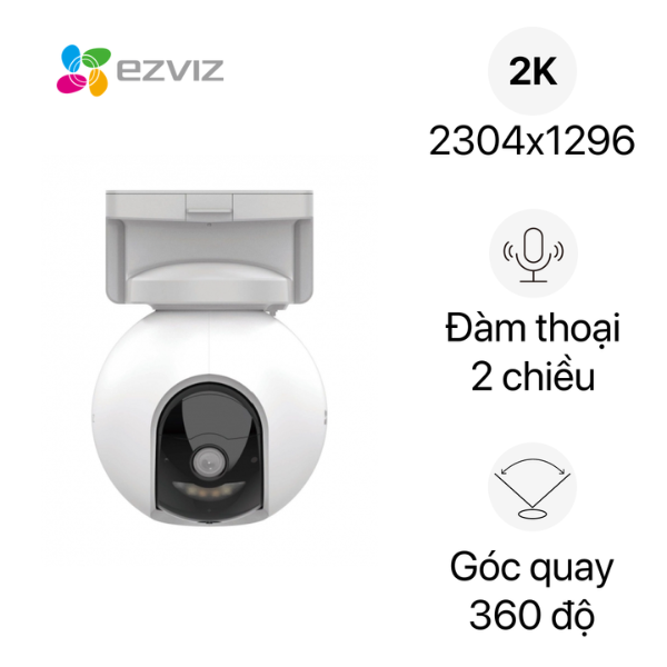 Camera IP Wifi Ezviz CB8 3MP không điểm mù, giá rẻ, giao 2h