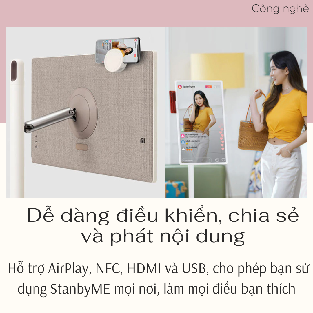 Smart Tivi di động LG Stanby Me 27inch - Cũ Đẹp | Giá rẻ