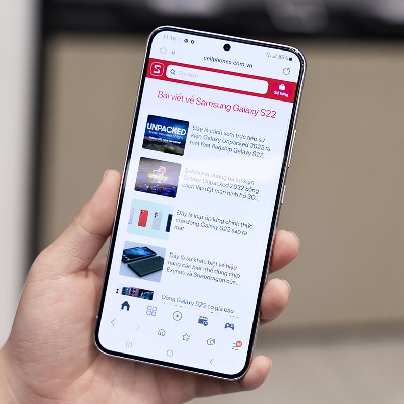 Hàng cũ Điện thoại Samsung Galaxy S22 | Giá rẻ