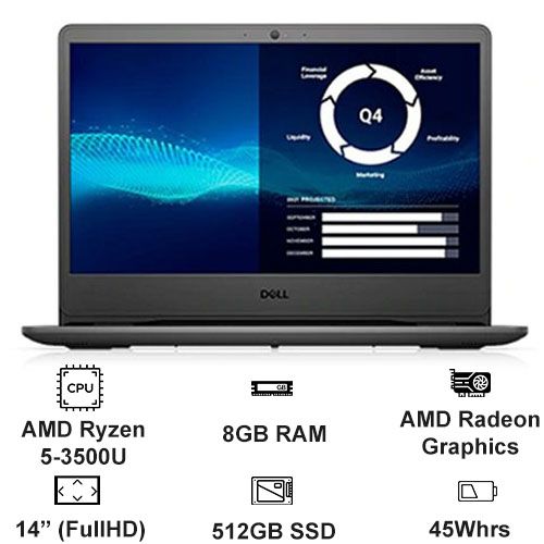 Laptop Dell Vostro 3405 Ryzen 5 cũ, giá rẻ, đổi mới 30 ngày, có trả góp