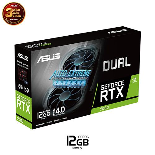 VGA Asus DUAL RTX 2060 12G EVO | Giá rẻ