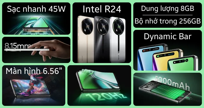 Điện thoại Itel RS4 chính hãng | Hiệu năng mạnh, giá rẻ