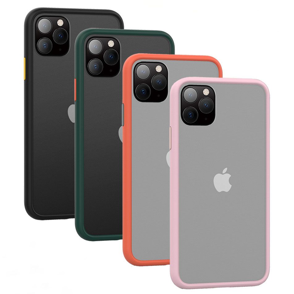 Ốp lưng cho iPhone 11 Pro Max Likgus Max Shield nhám viền màu | Giá rẻ