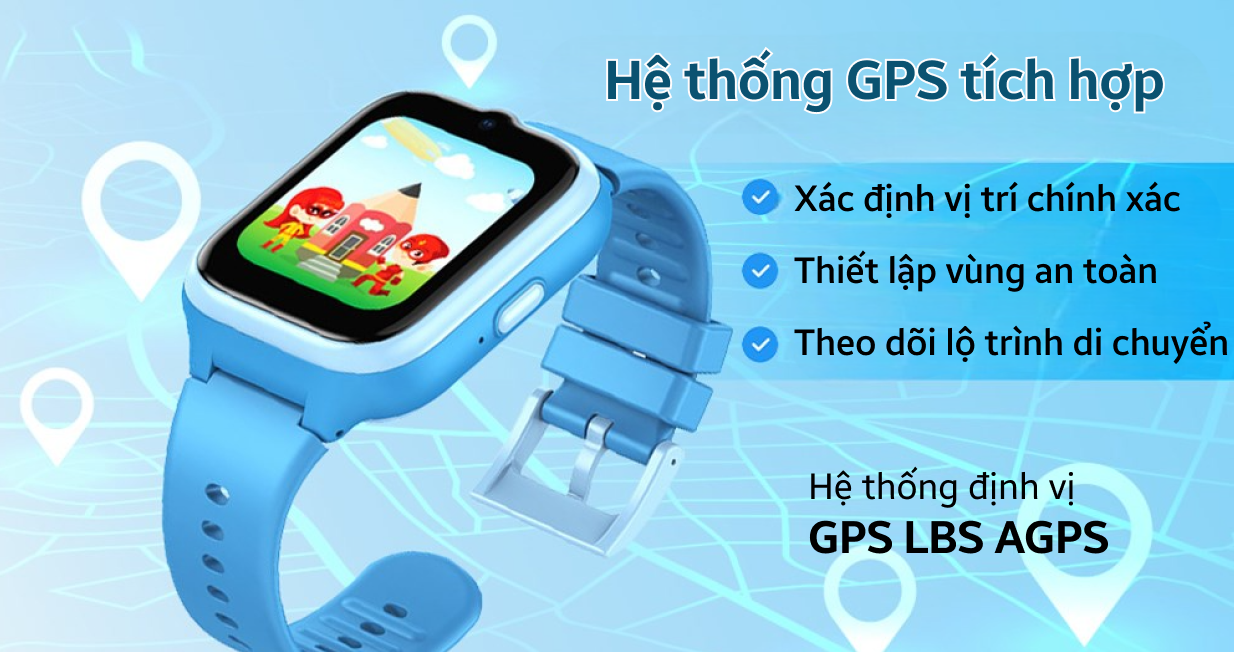 Đồng hồ định vị trẻ em Masstel Smart Hero 20 | Giảm 500K