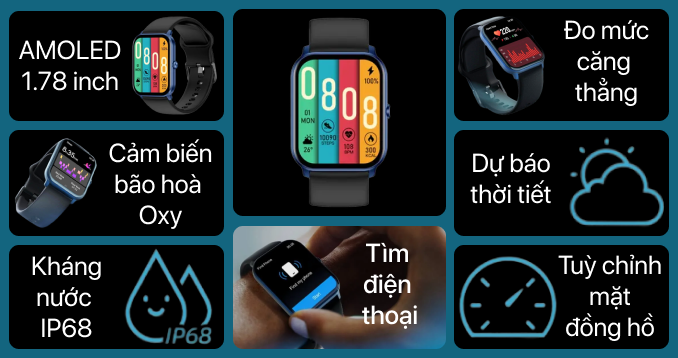 Đồng hồ thông minh Kieslect Ks Mini - Cũ Đẹp | Giá rẻ