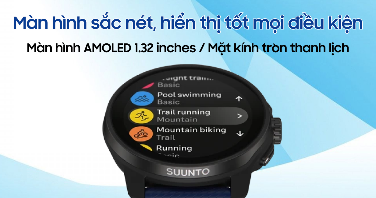 Đồng hồ Suunto Race S UTMB | Giá rẻ, bảo hành 12 tháng