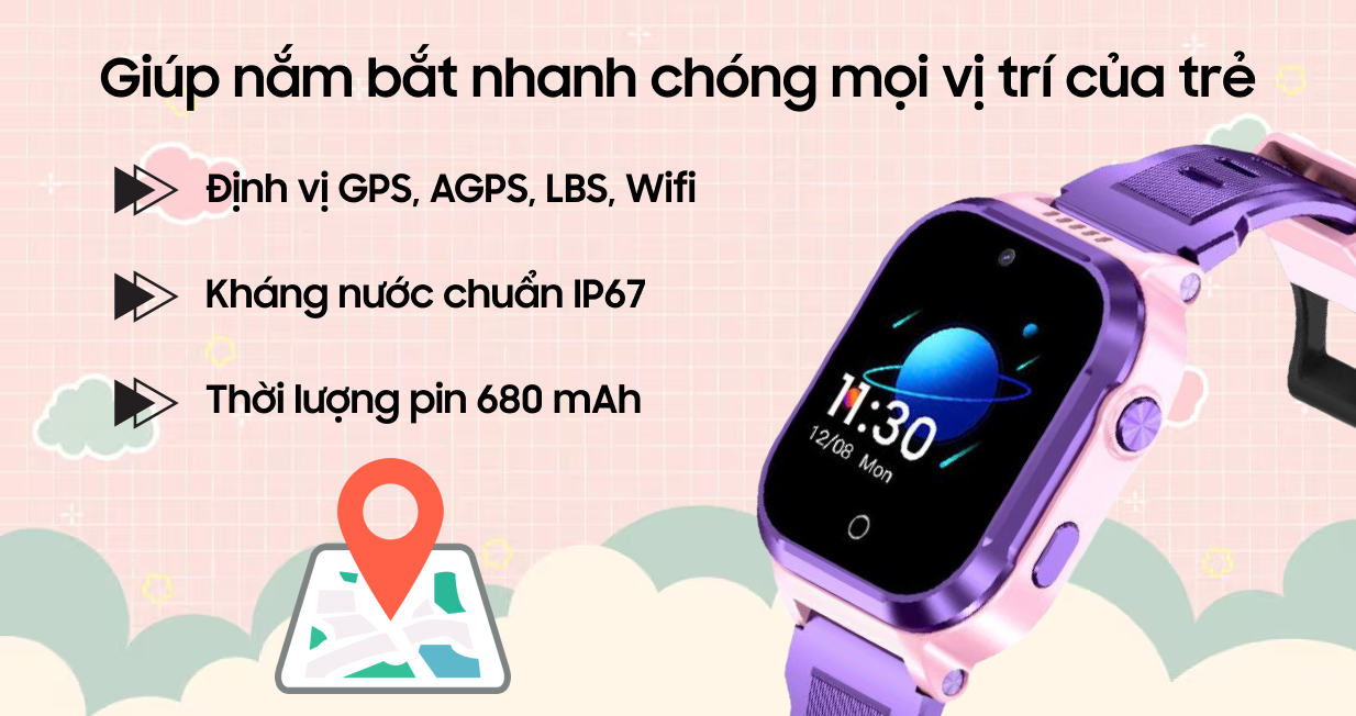Đồng hồ thông minh trẻ em Mykid 4G Lite V2 - Cũ Đẹp | Giá rẻ