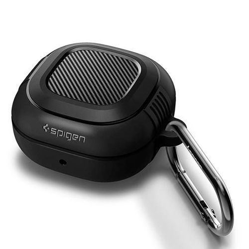 Bao silicon Samsung Galaxy Buds Live Spigen Rugged Matte | Giá rẻ