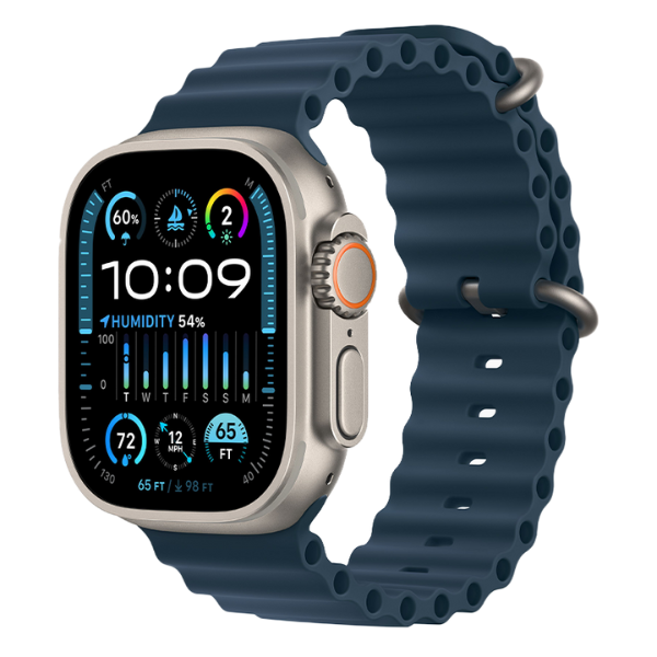 Apple Watch Ultra 2 2023 49mm (4G) - Viền Titan - Dây cao su - Cũ Xước ...