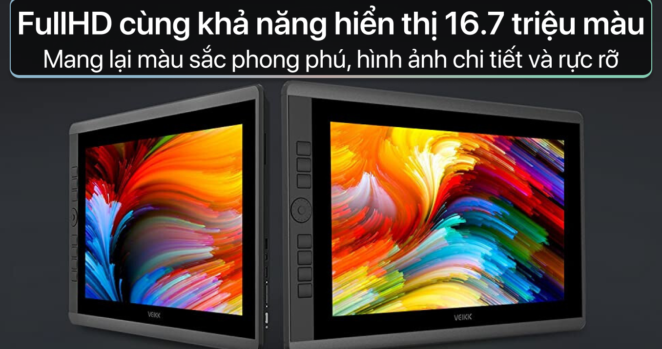 Bảng vẽ màn hình VEIKK VK1560 Pro 15.6 inch | Giá rẻ