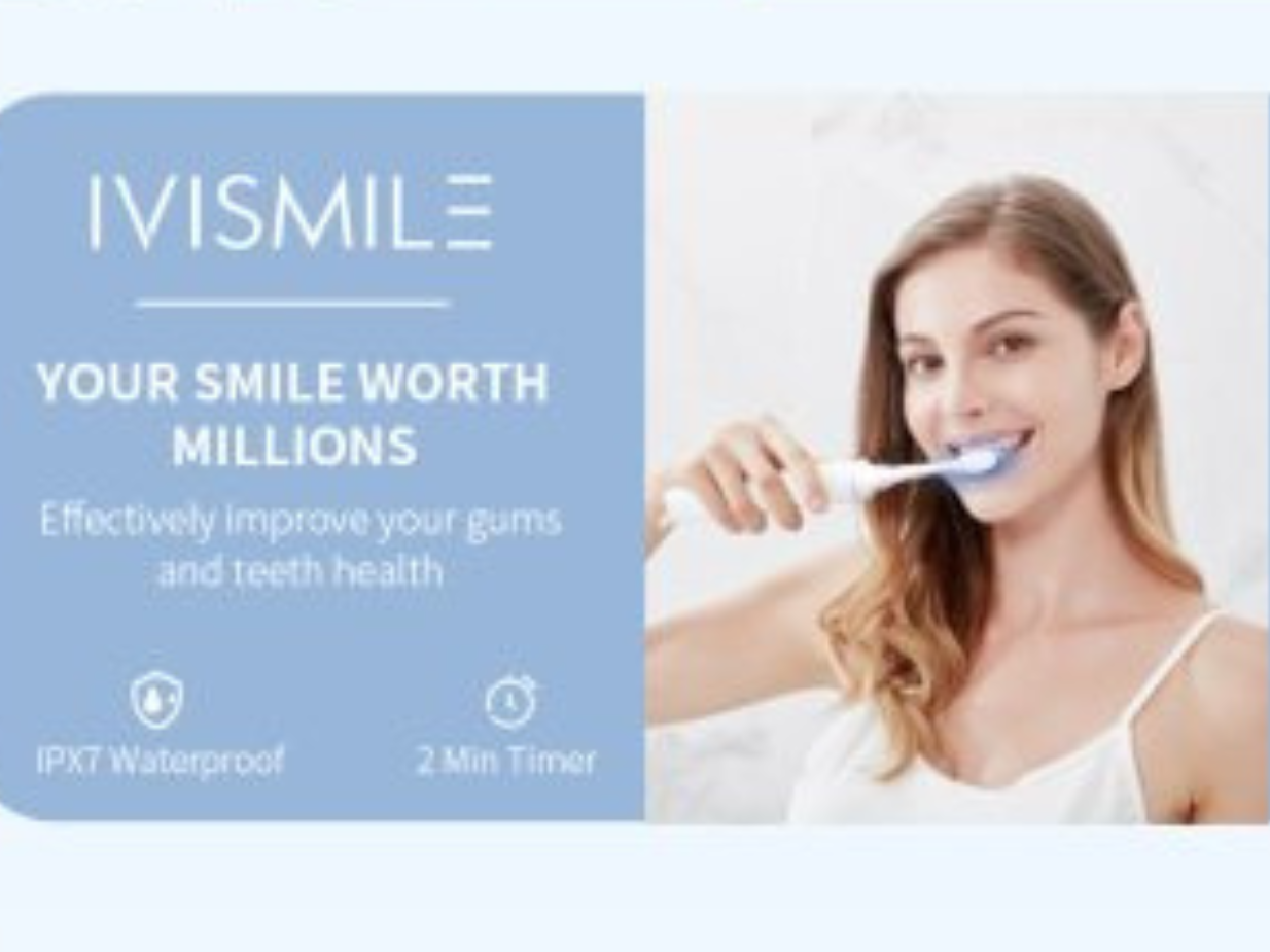 Bàn chải điện Ivismile IVI-03TB | Giá rẻ