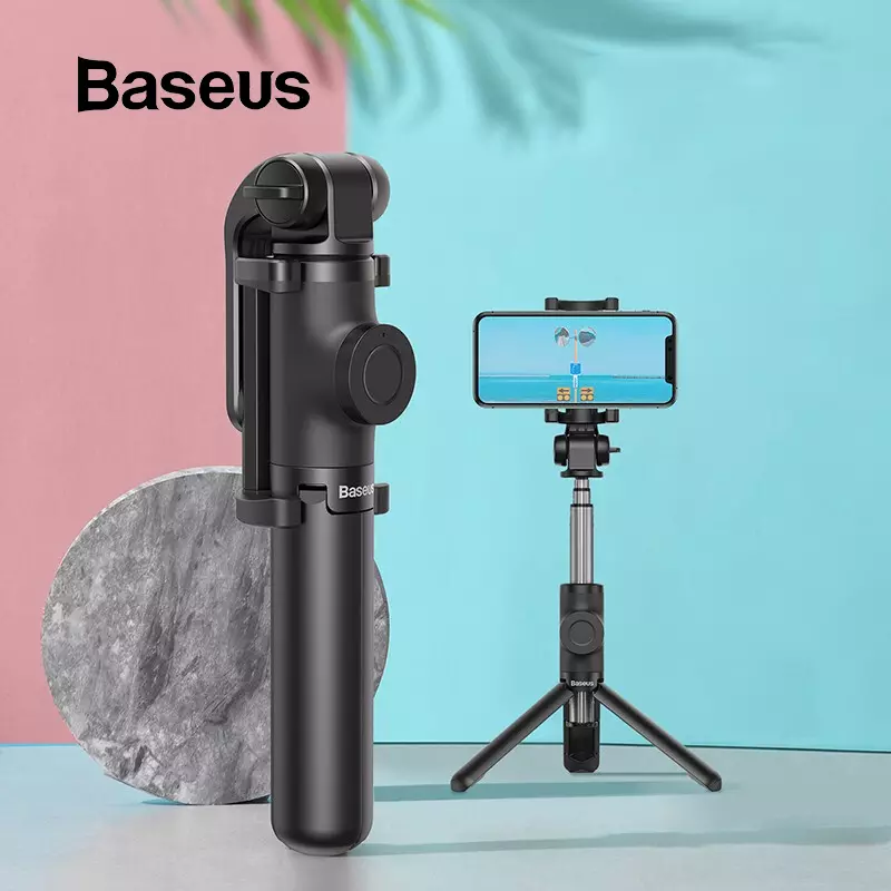 Gậy chụp ảnh Bluetooth Baseus tripod folding bracket chính hãng,giao ...