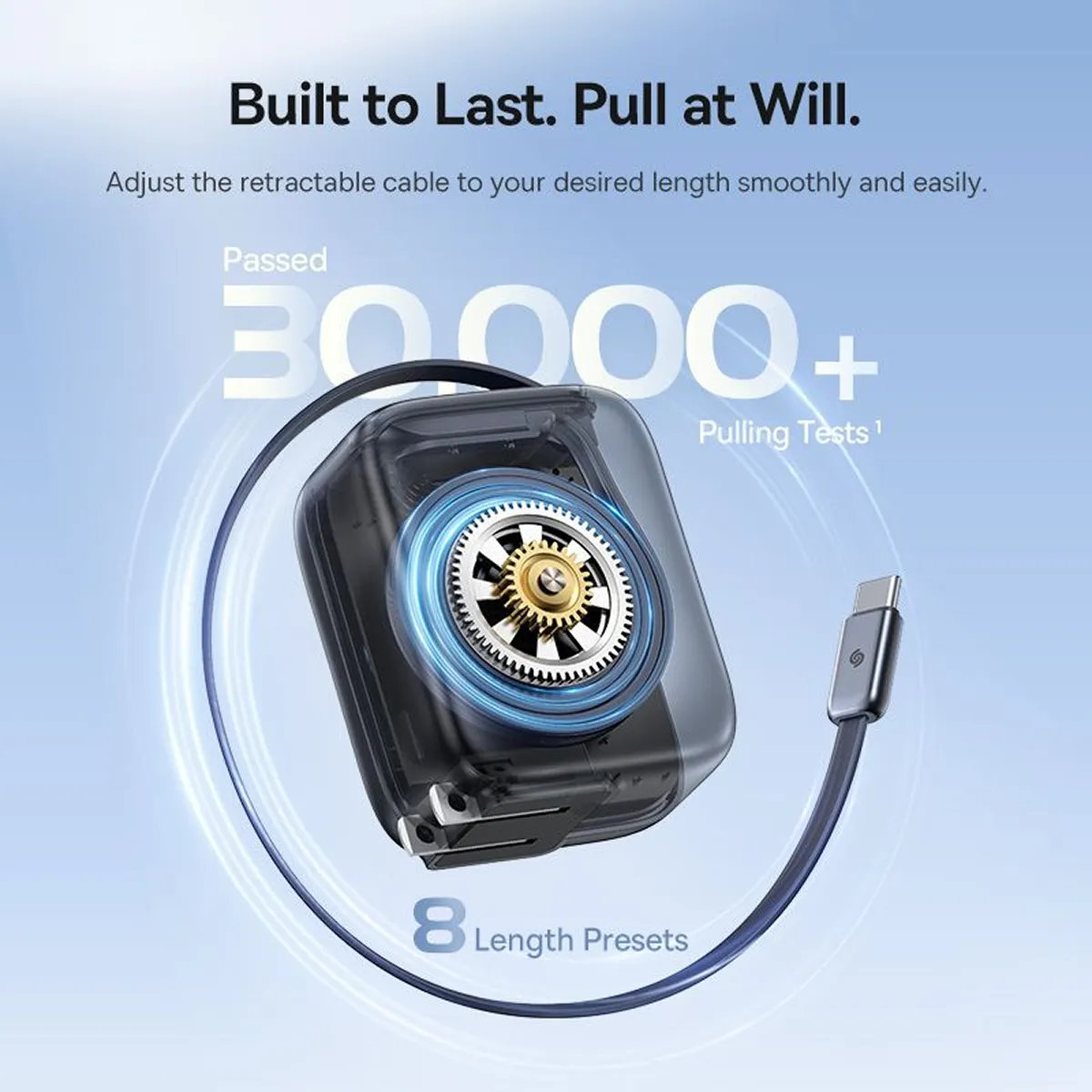 Sạc Baseus EnerCore 3C 67W (2C + cáp USB-C rút gọn) CJ11 | Giá rẻ