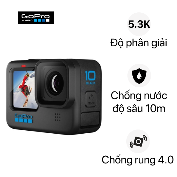 Camera hành trình Gopro Hero 10 | Giá rẻ, ưu đãi tốt