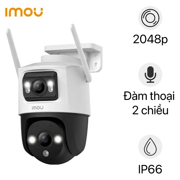 Camera IP ngoài trời 2 ống kính IMOU IPC-S7XP-6M0WED 6MP | Chính hãng ...