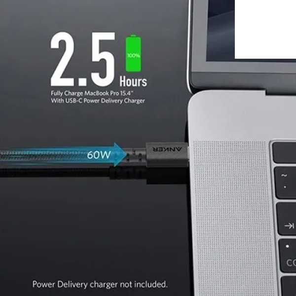 Cáp Anker 322 USB-C TO USB-L 1.8m Nylon A81B6H | Giá rẻ