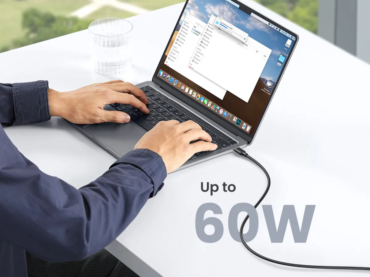 Cáp Ugreen Type-C to Type-C 60W 1M US286 | Giá rẻ