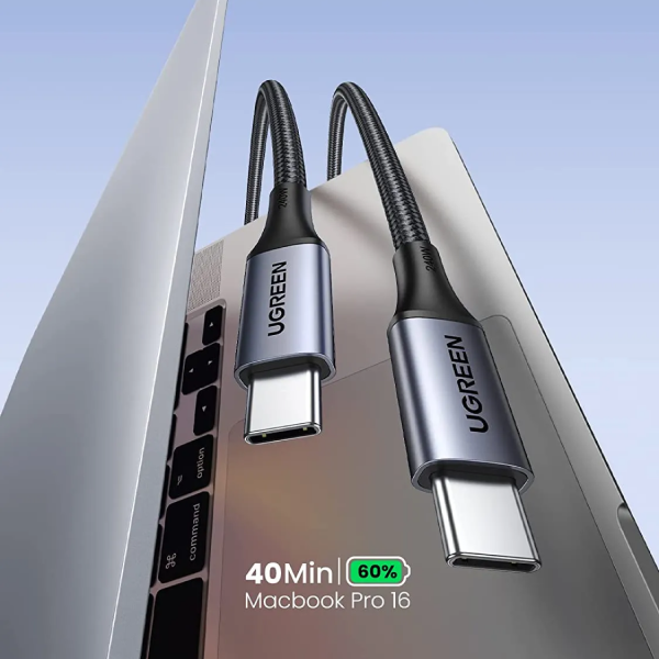 Cáp Ugreen Type-C to Type-C US535 15311 240W dài 1m | Giá rẻ