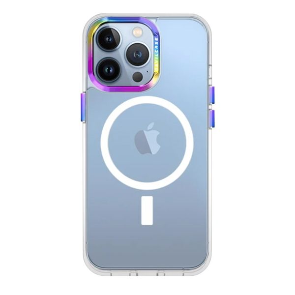 Ốp Lưng iPhone 13 Pro Max Devilcase bản tiêu chuẩn hỗ trợ sạc Magsafe trong suốt viền camera ...