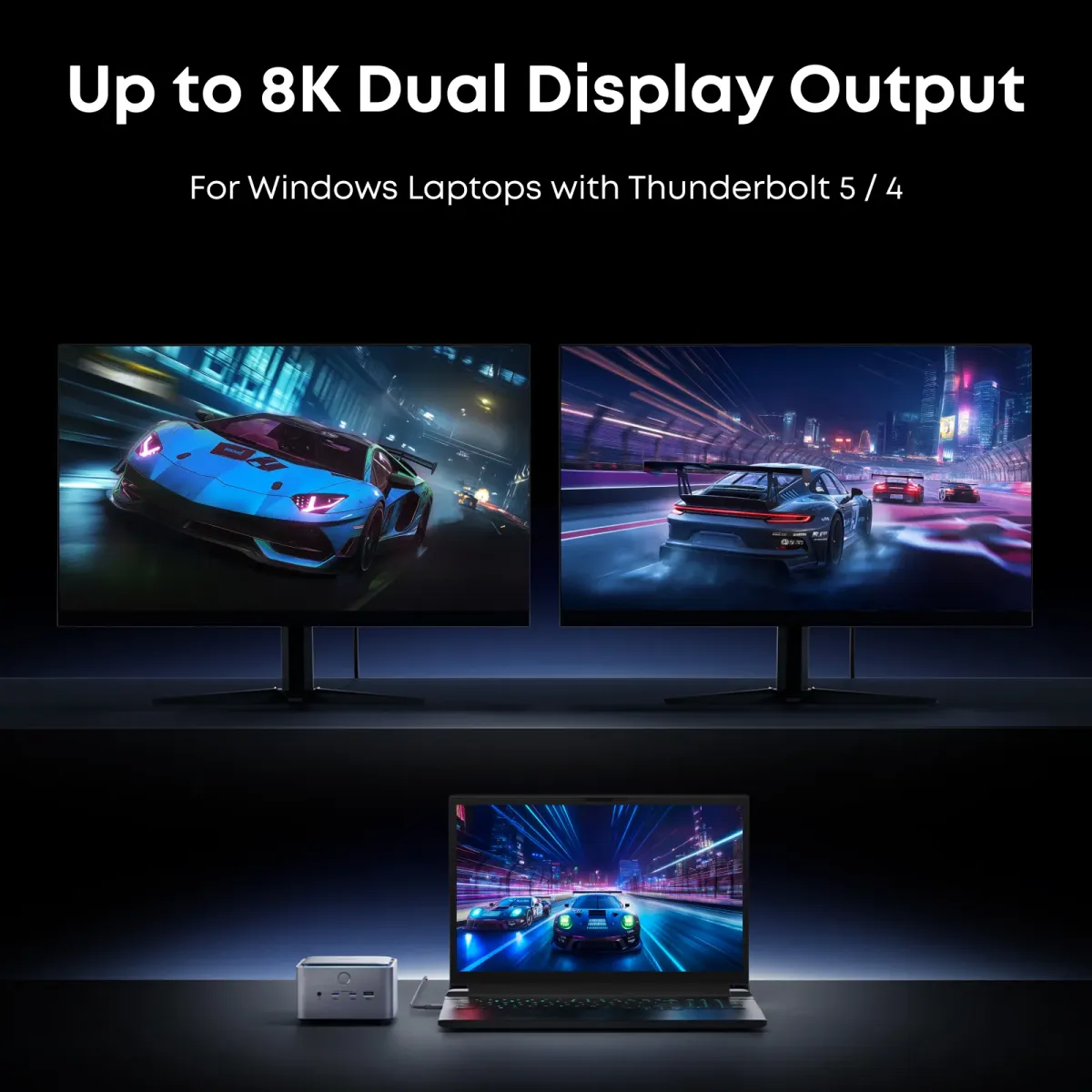 Đế sạc Anker Prime TB5 14 in 1 8K Thunderbolt 5 A83B5 | Giá rẻ