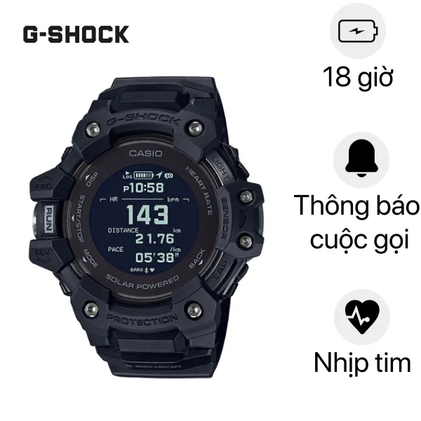 Đồng hồ Casio G-Shock G-Squad GBD-H1000 | Giá rẻ, trả góp 0%