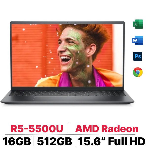Laptop Dell Inspiron 5515 P106F003ASL - Cũ Xước Cấn | Giá rẻ