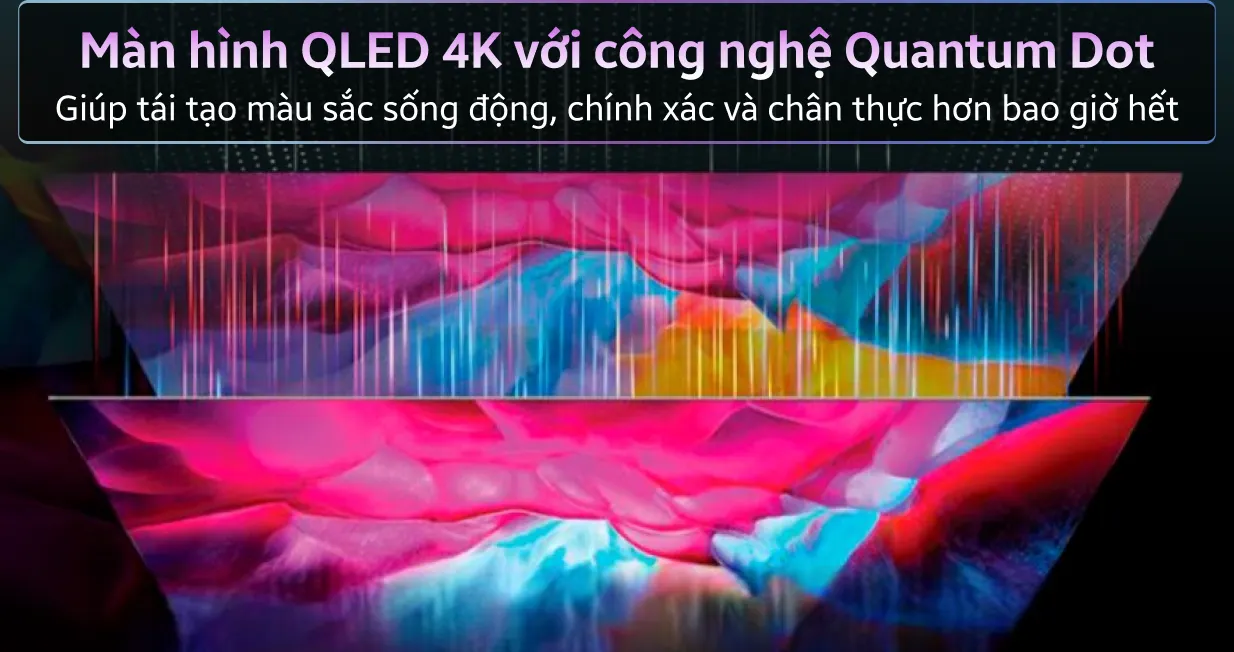 Google tivi Aqua QLED 4K 65 inch 2024 (AQT65S800UX) | Giá tốt, góp 0%