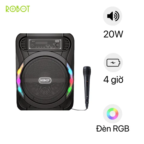 Loa bluetooth Robot RB450 | Giá rẻ, giao hàng nhanh chóng
