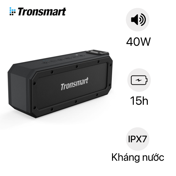 Loa Bluetooth Tronsmart Element Force Plus 40W - Cũ | Giá rẻ