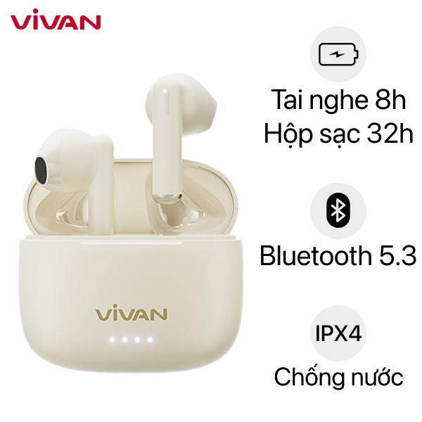 Tai nghe Vivan GT2 | Giá rẻ, bảo hành 1 năm, giao nhanh