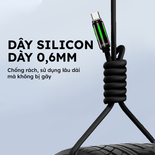 Cáp StarGO Ultralink C1 Type-C to Type-C 100W dài 1.5m - Cũ | Giá rẻ