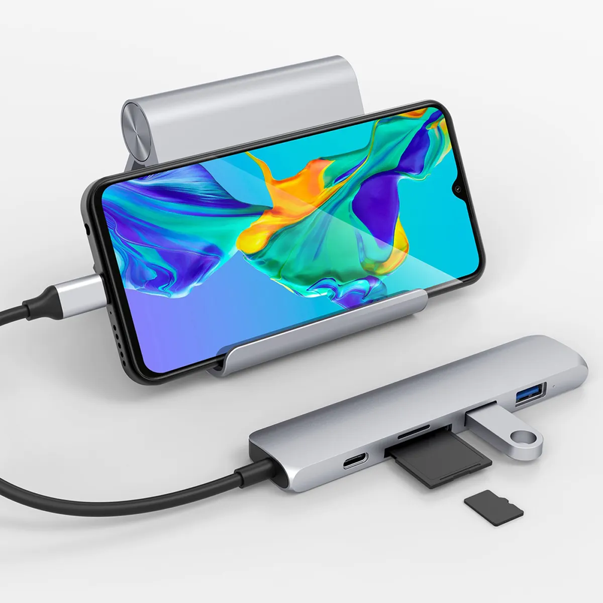 Hub HyperDrive BAR 6 in 1 cổng USB-C HD22E | Giá rẻ