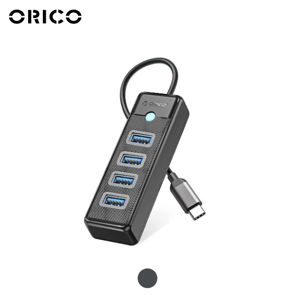 Hub USB C Orico PW4U-C3-015-BK-EP 4 in 1 | Giá rẻ