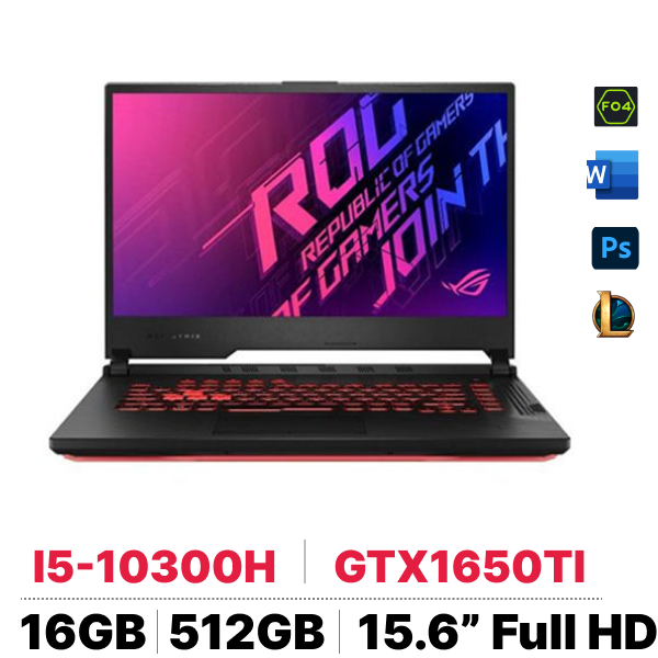 Laptop ASUS Gaming ROG Strix G512-IAL013T cũ| Giá rẻ, trả góp 0%