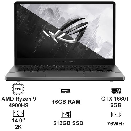 Hàng cũ Laptop ASUS Gaming ROG Zephyrus GA401IU Ryzen 9 | Giá rẻ