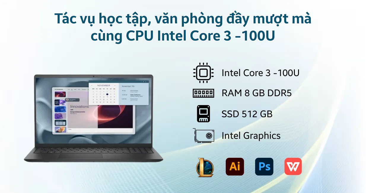 Laptop Dell Pro 15 Essential PV15250 VKVKD - Cũ Đẹp | Giá rẻ
