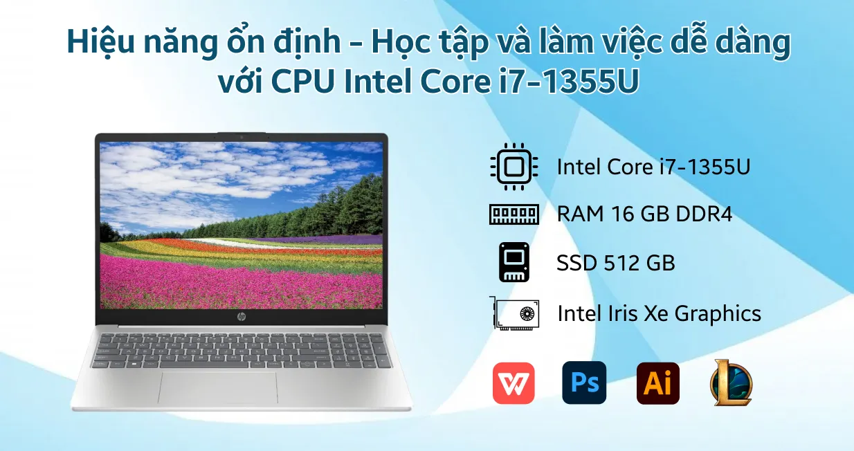 Laptop HP 15-FD0083TU 8D736PA | Giá rẻ, trả góp 0%
