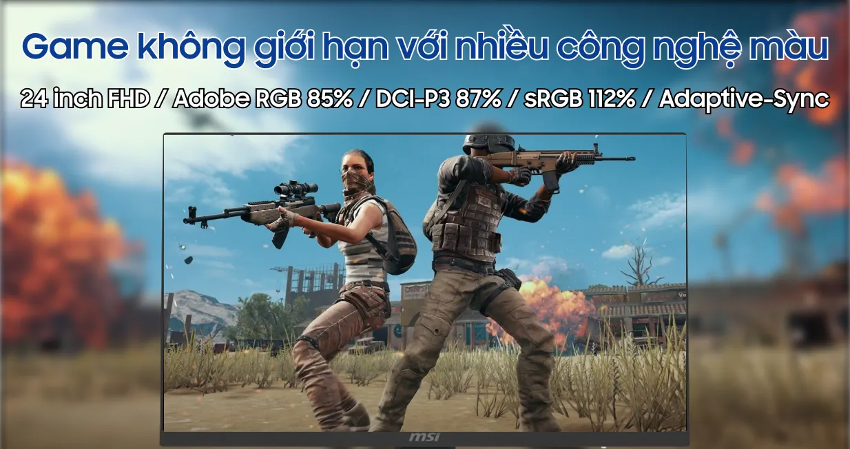 Màn hình Gaming MSI MAG 245F X24 24 inch | Giá rẻ, trả góp 0%