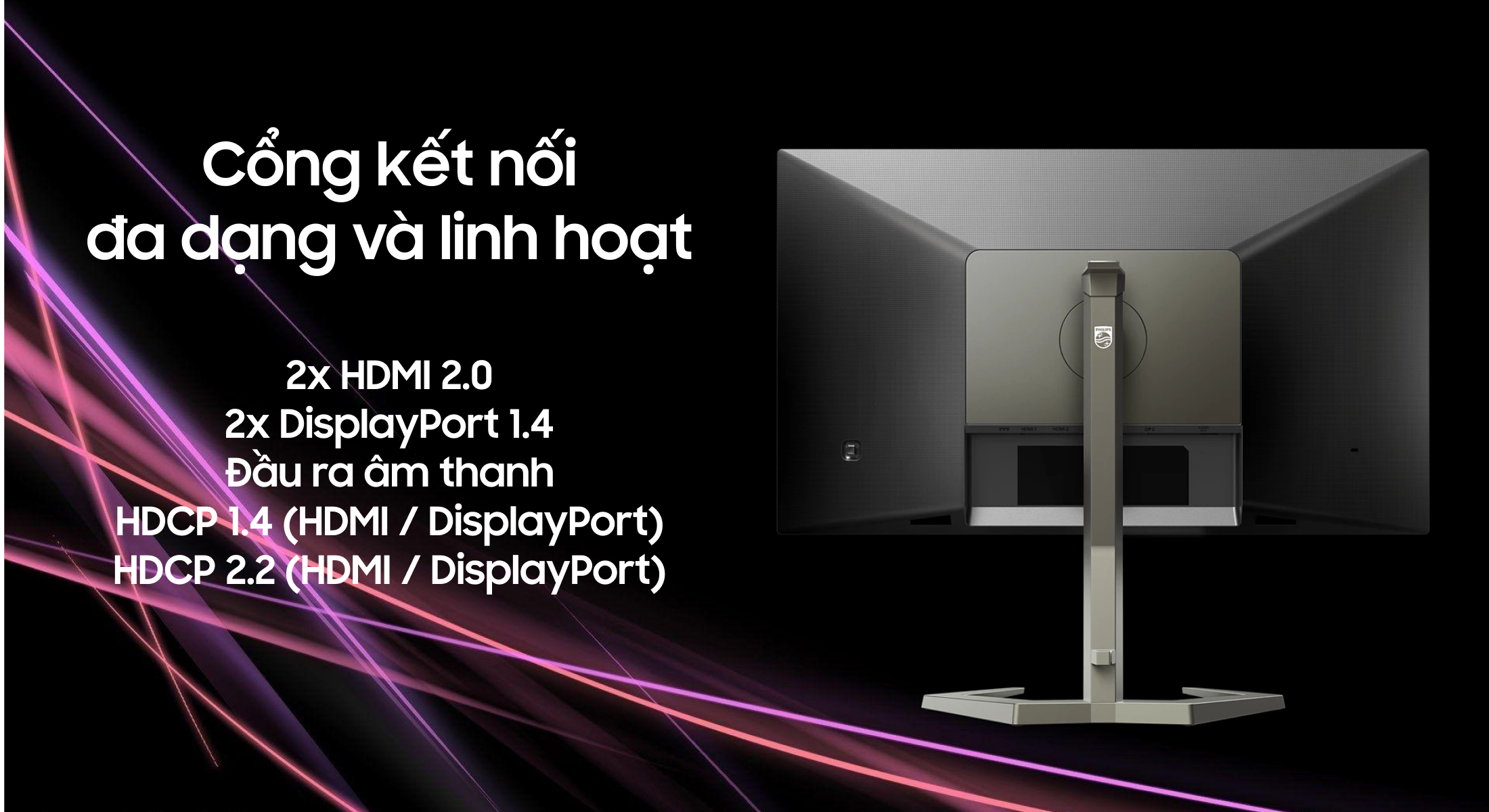 Màn hình Gaming Philips 24M1N5500Z/74 24 inch | Giá rẻ, trả góp 0%