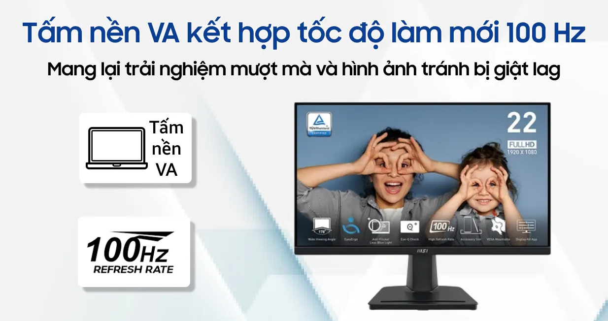 Màn hình MSI Pro MP225V 22 inch | Giá rẻ, trả góp 0%