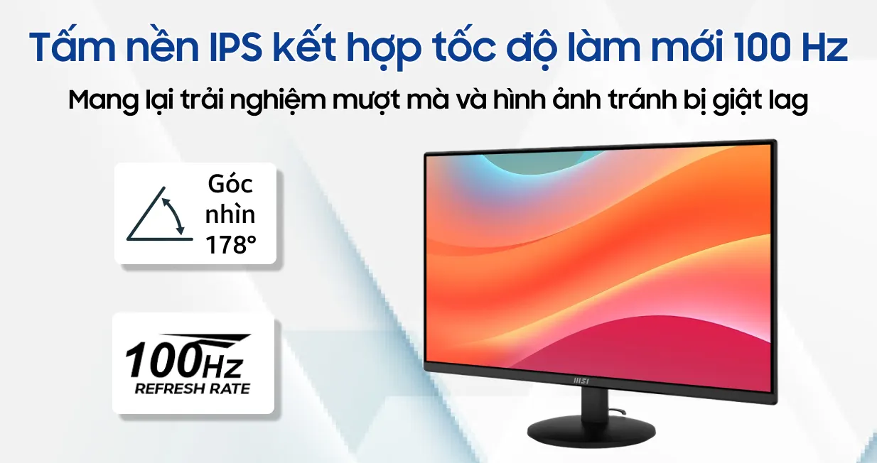 Màn hình MSI Pro MP272L 27 inch | Giá rẻ, trả góp 0%