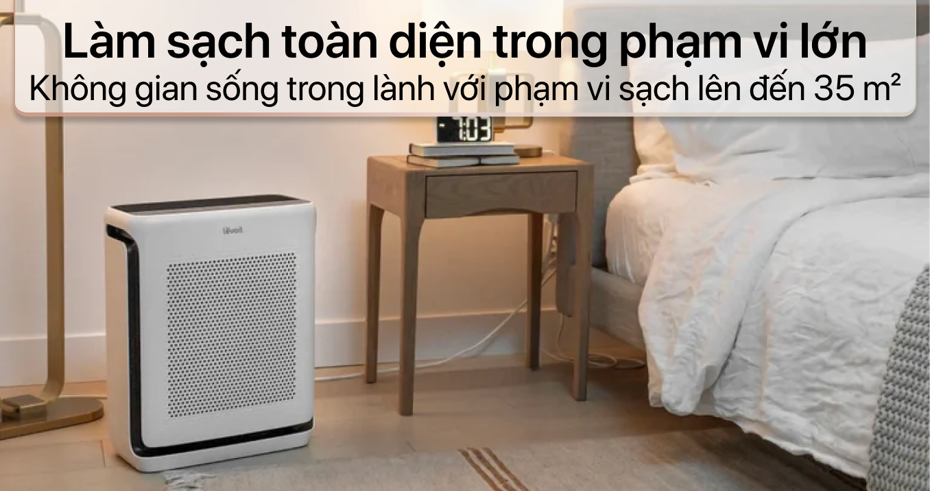 Máy lọc không khí Levoit Vital 200S chống dị ứng thú cưng