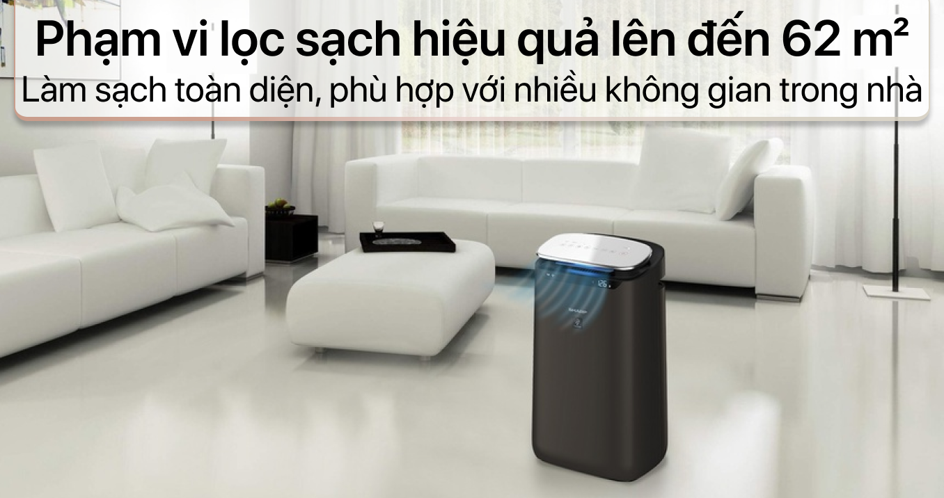 Máy lọc không khí Sharp FP-J80EV-H - Cũ | Giá rẻ