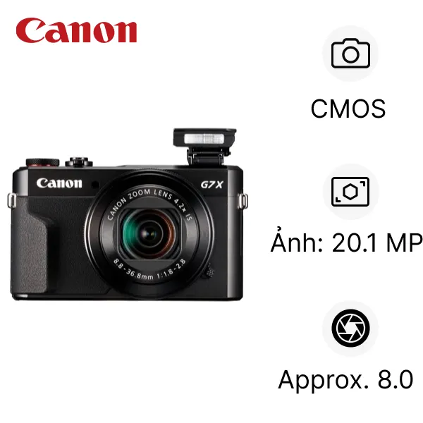 So sánh Máy ảnh Canon PowerShot G7 X Mark II